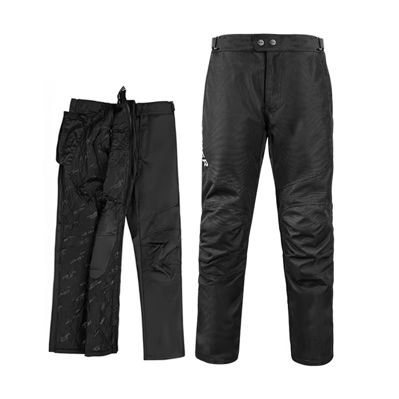 FEHER Motorcycle Over-pants Winter Quick Release-| Built in Detachable ...